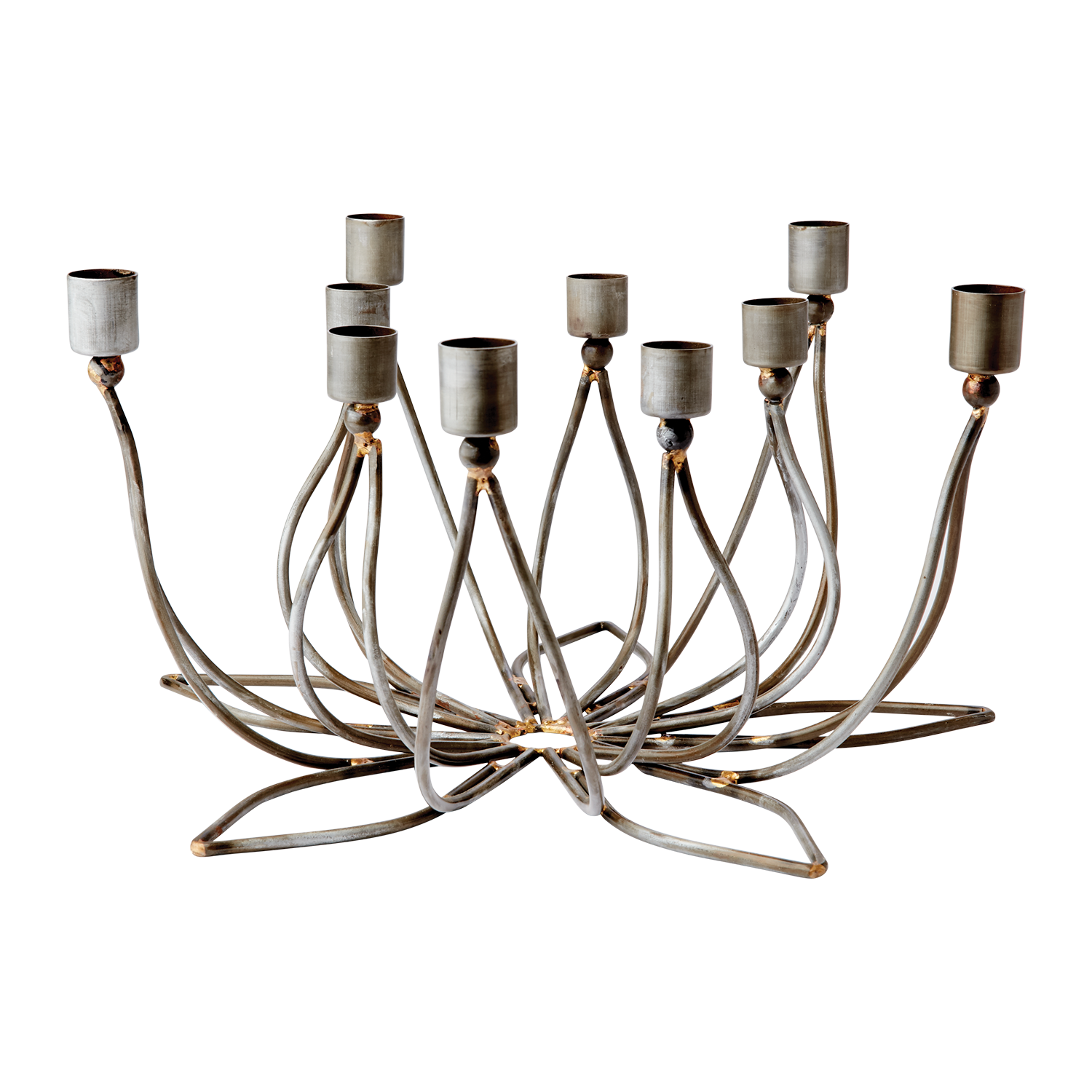 FENIX Candle holder, Black | Affari of Sweden