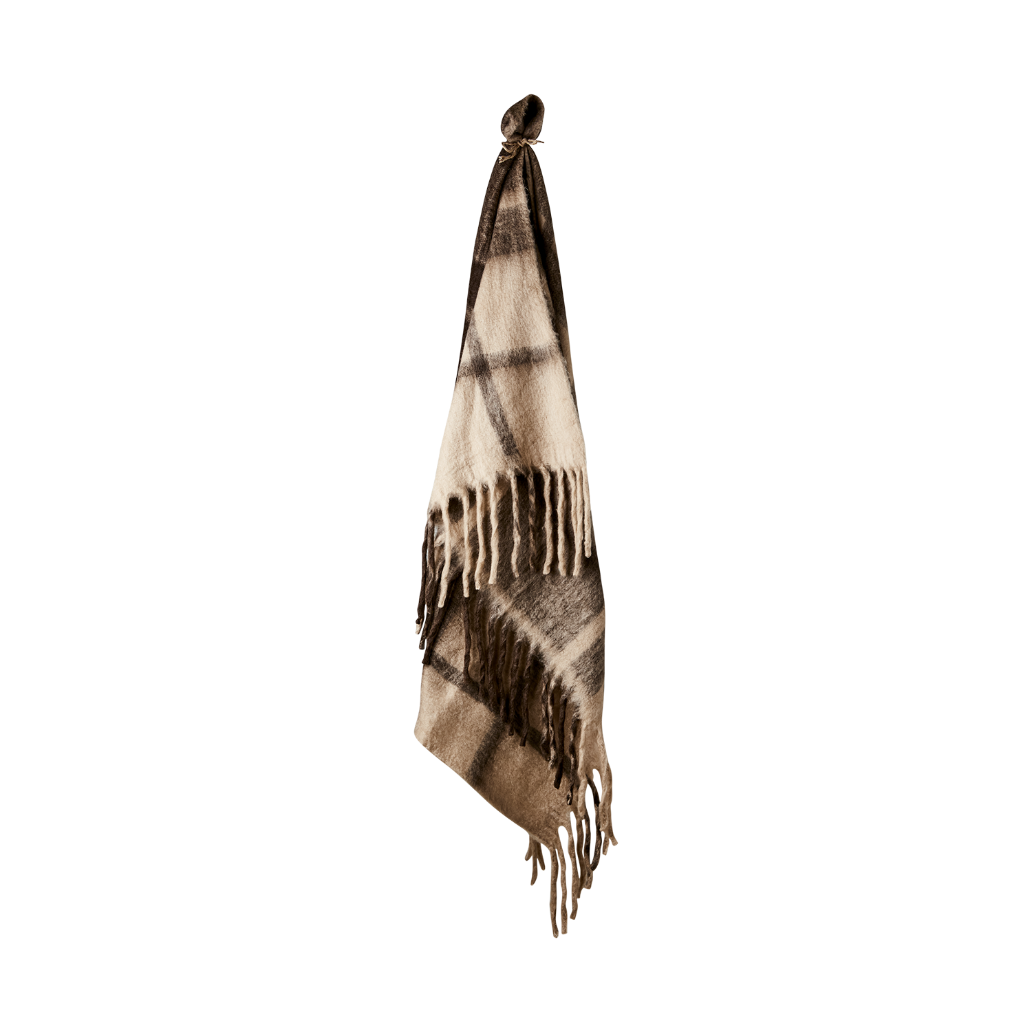 FRASSE Filt, Brun/beige/grå | Affari of Sweden