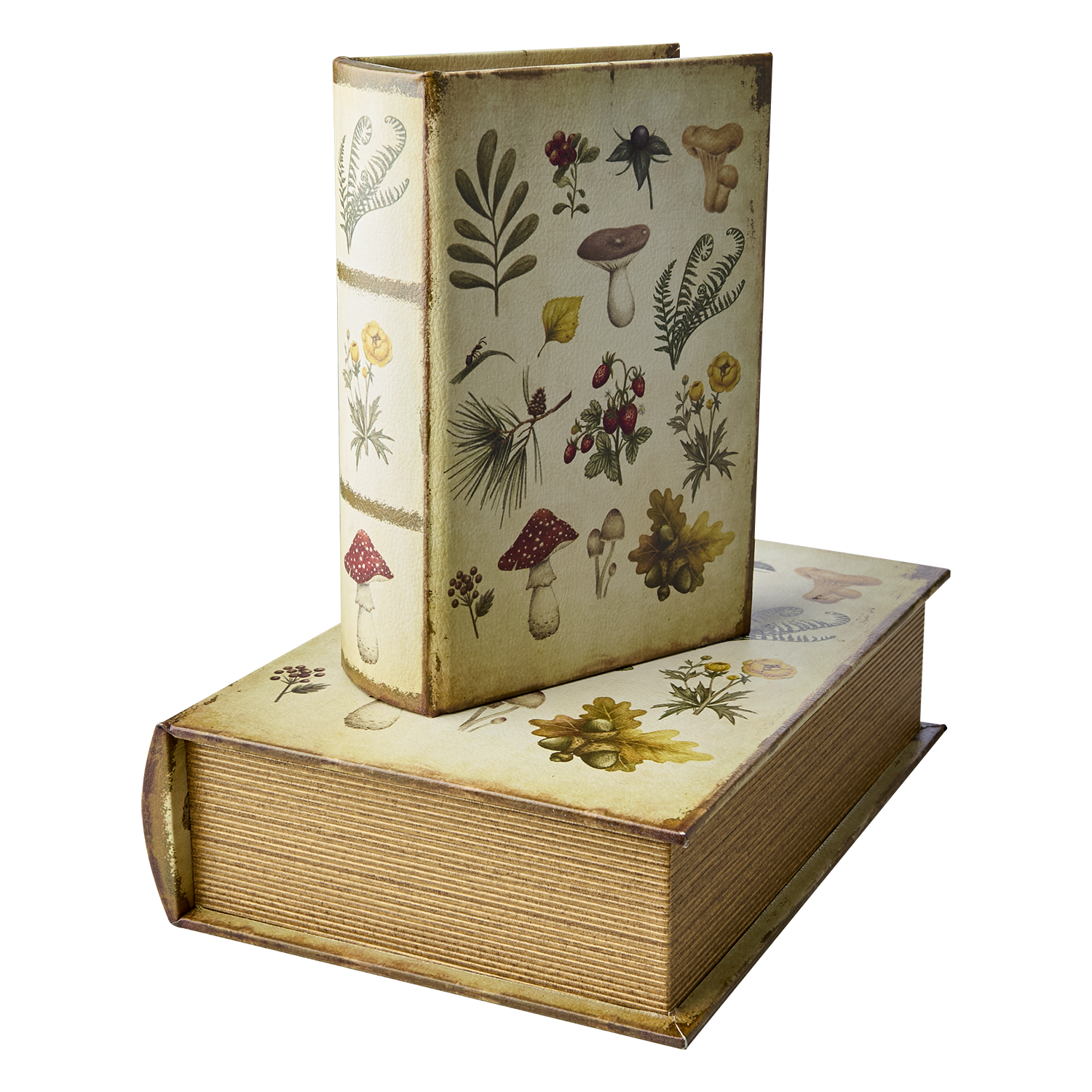 BROOKE Box, set of 2, Natural/multi colour | Affari of Sweden