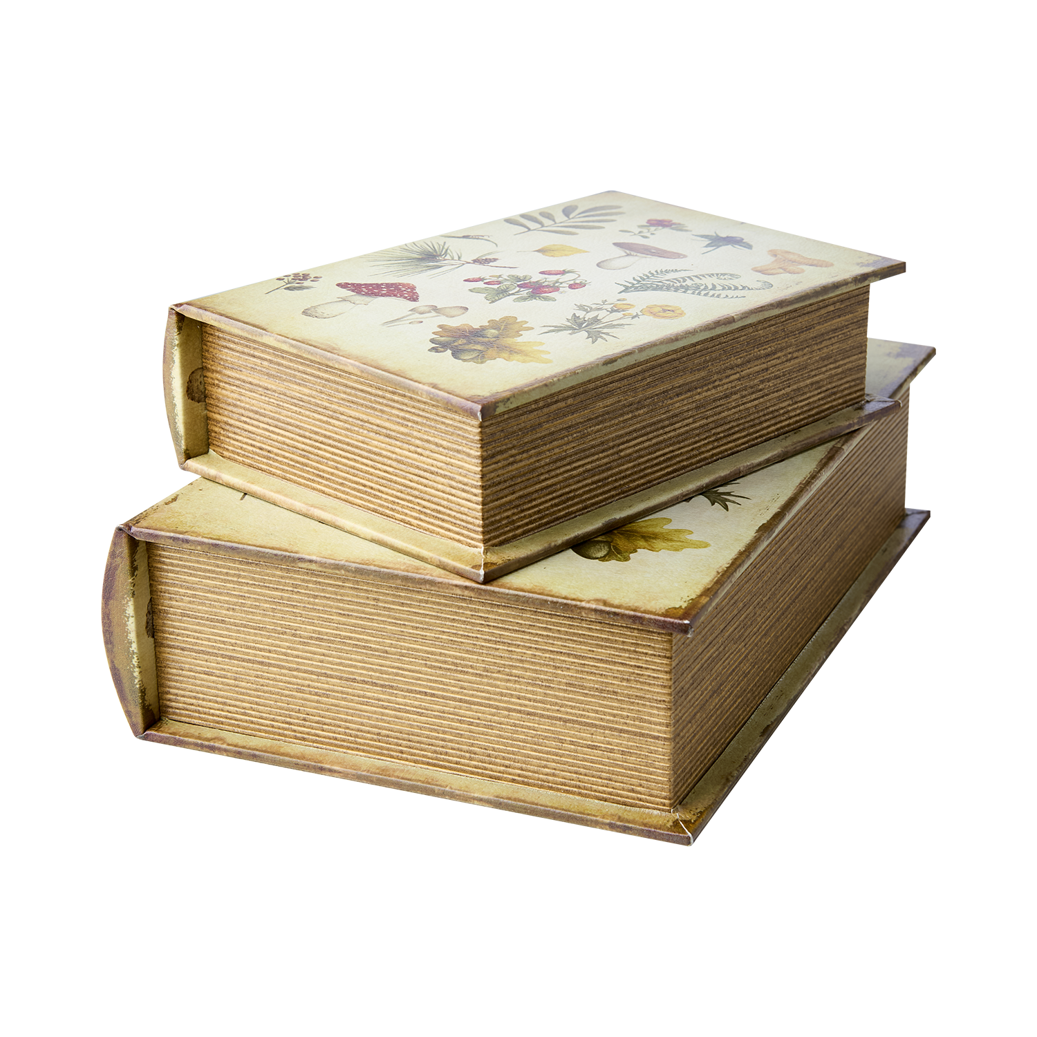 BROOKE Box, set of 2, Natural/multi colour | Affari of Sweden