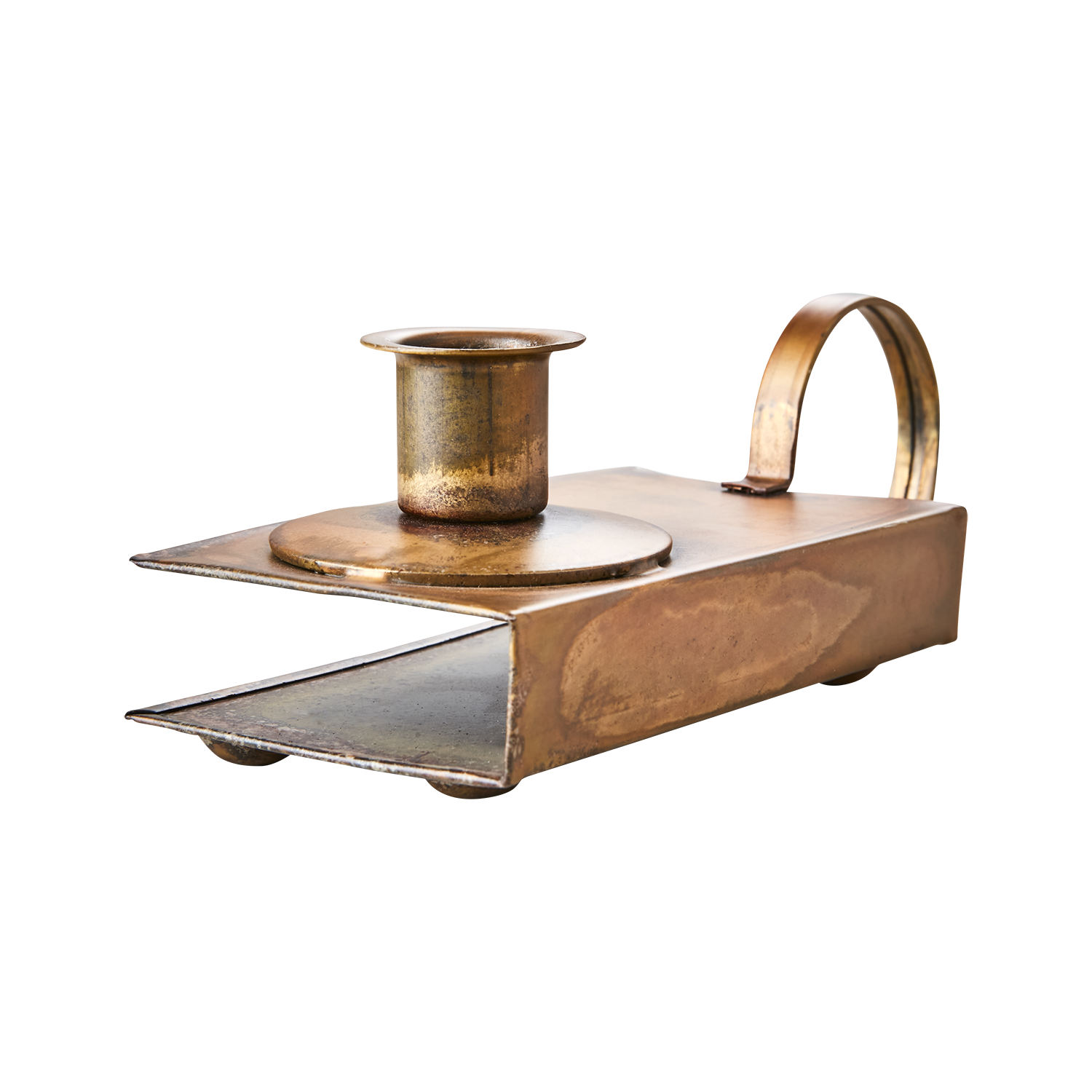 THOMAS Matchbox cover/candle holder, Brass colour | Affari of Sweden