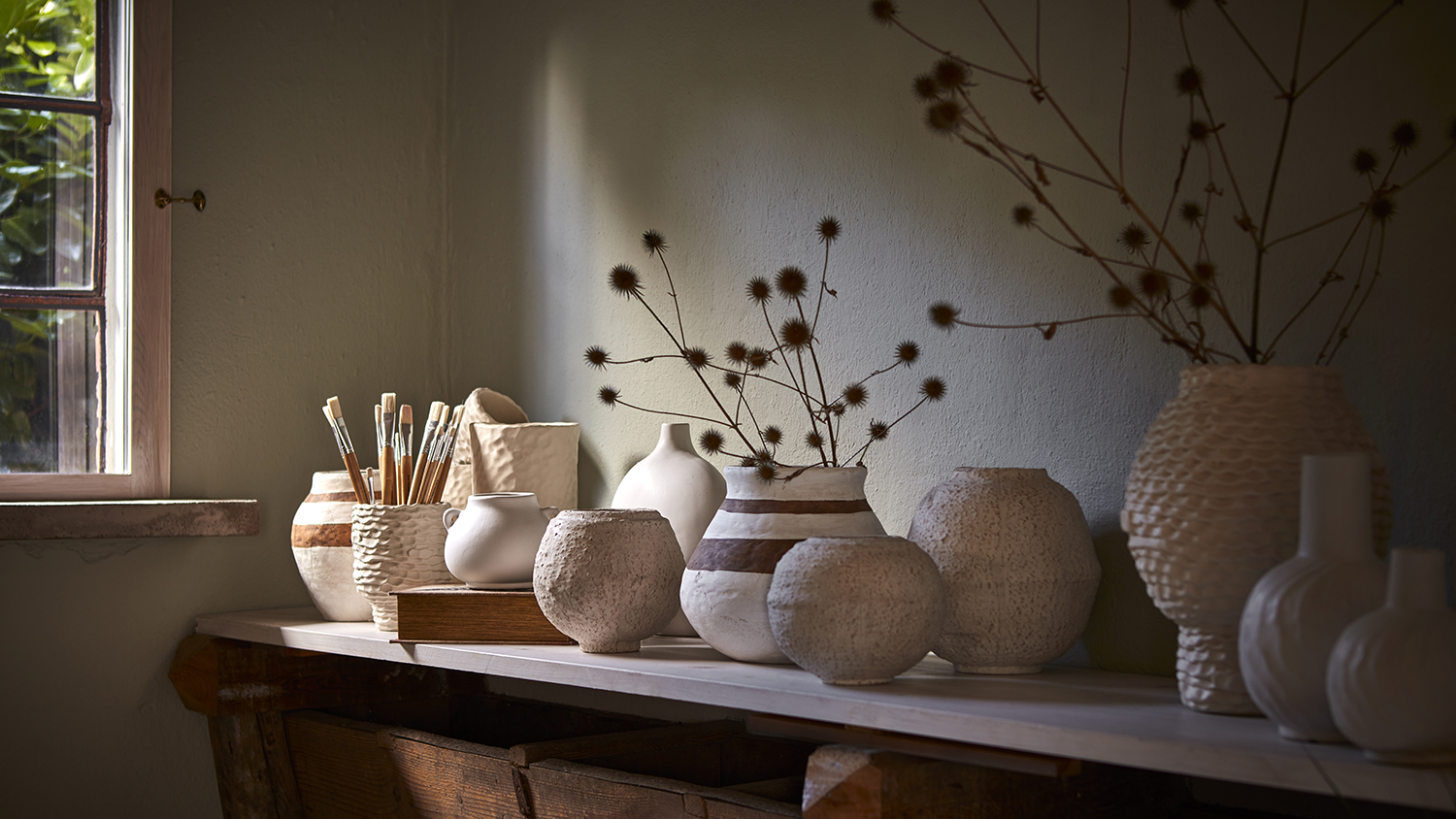 CREAM Kruka M, Elfenben | Affari of Sweden