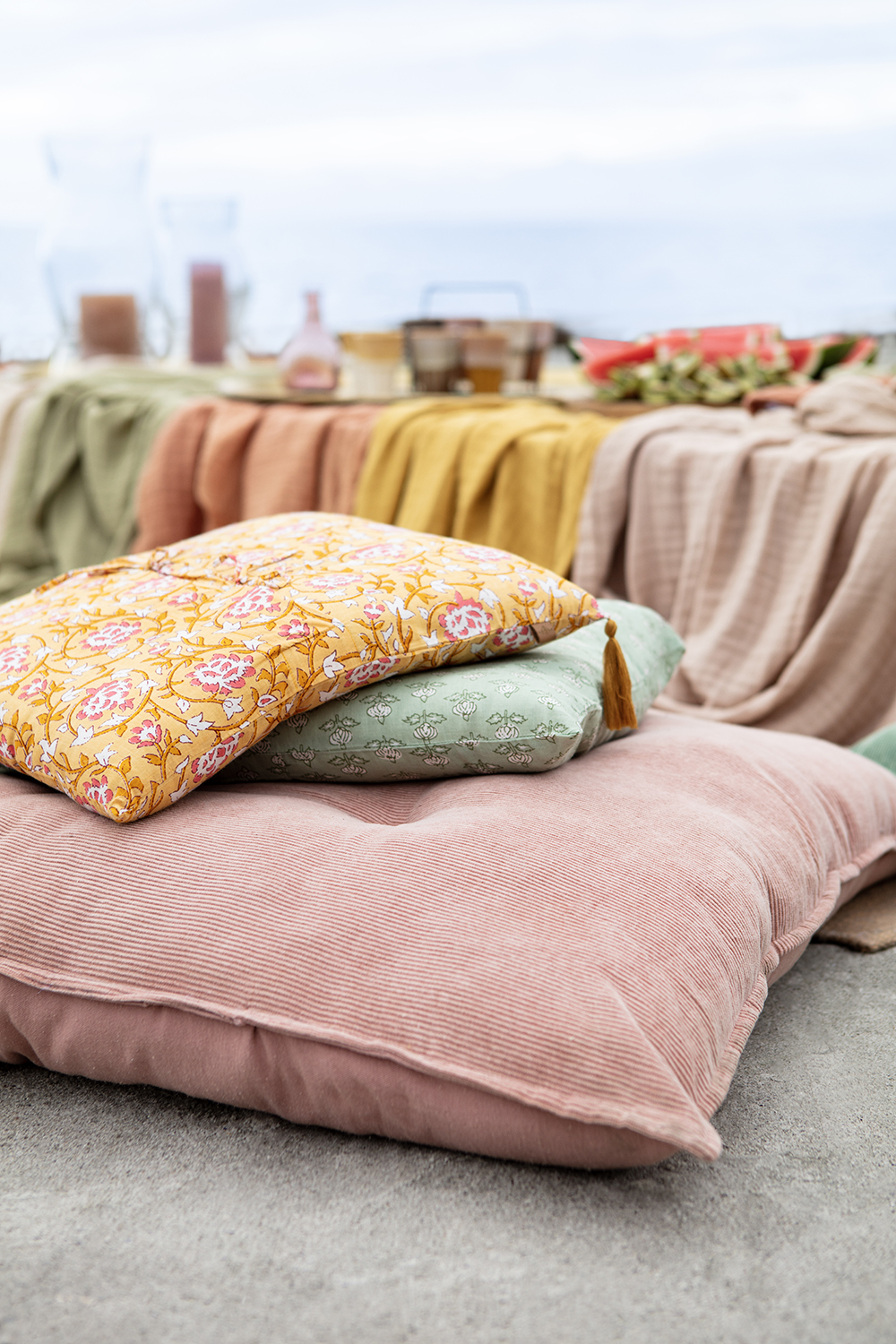 HAPPY Seat cushion cover, Assorted colours | Affari of Sweden