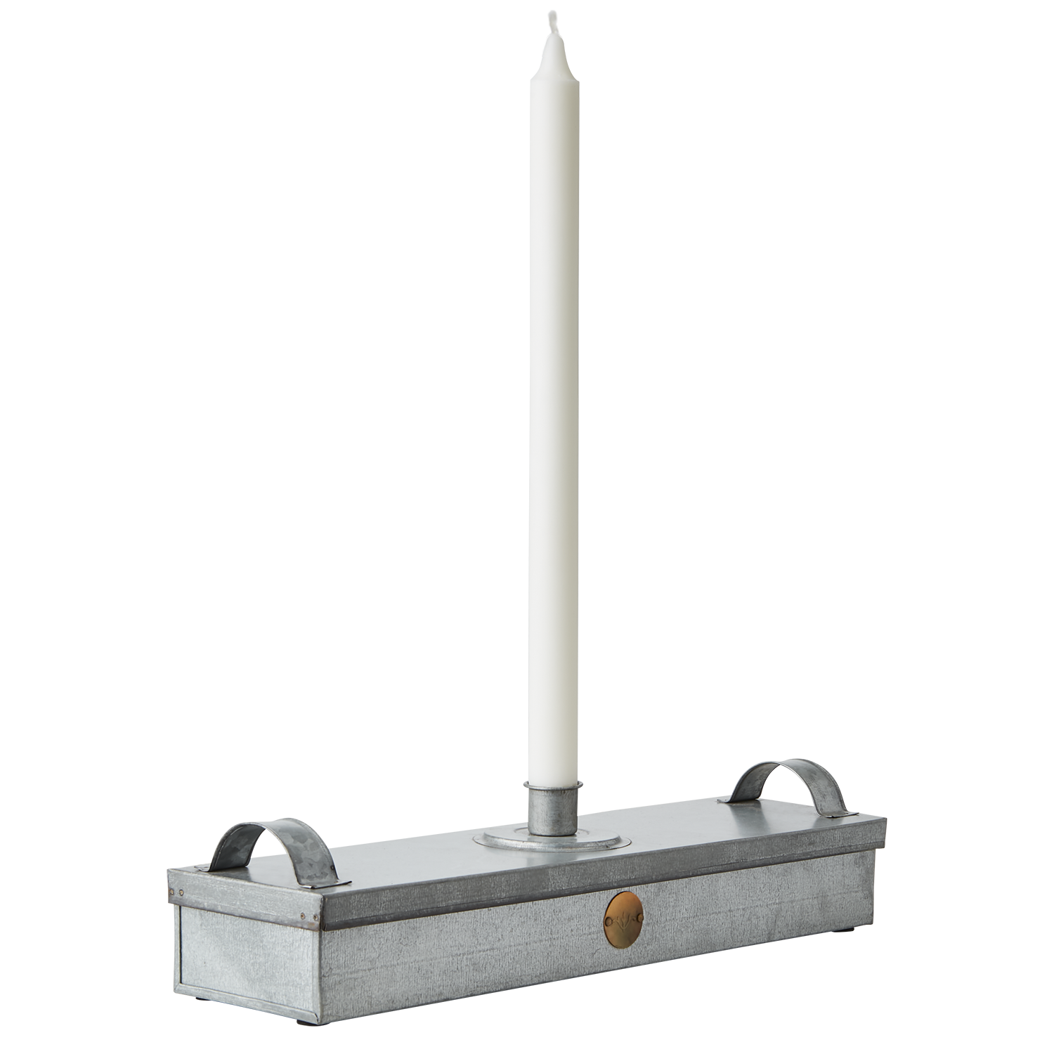 FENIX Ljusstake/ljuslåda, Grå | Affari of Sweden