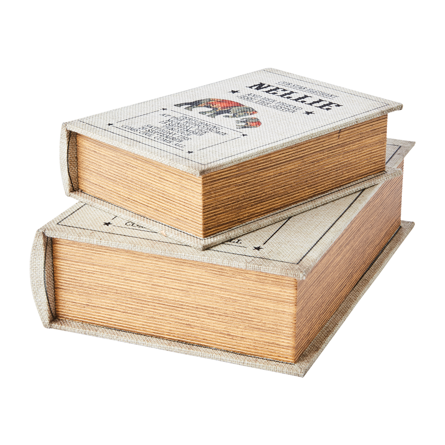 BROOKE Box, set of 2, Natural - Affari of Sweden
